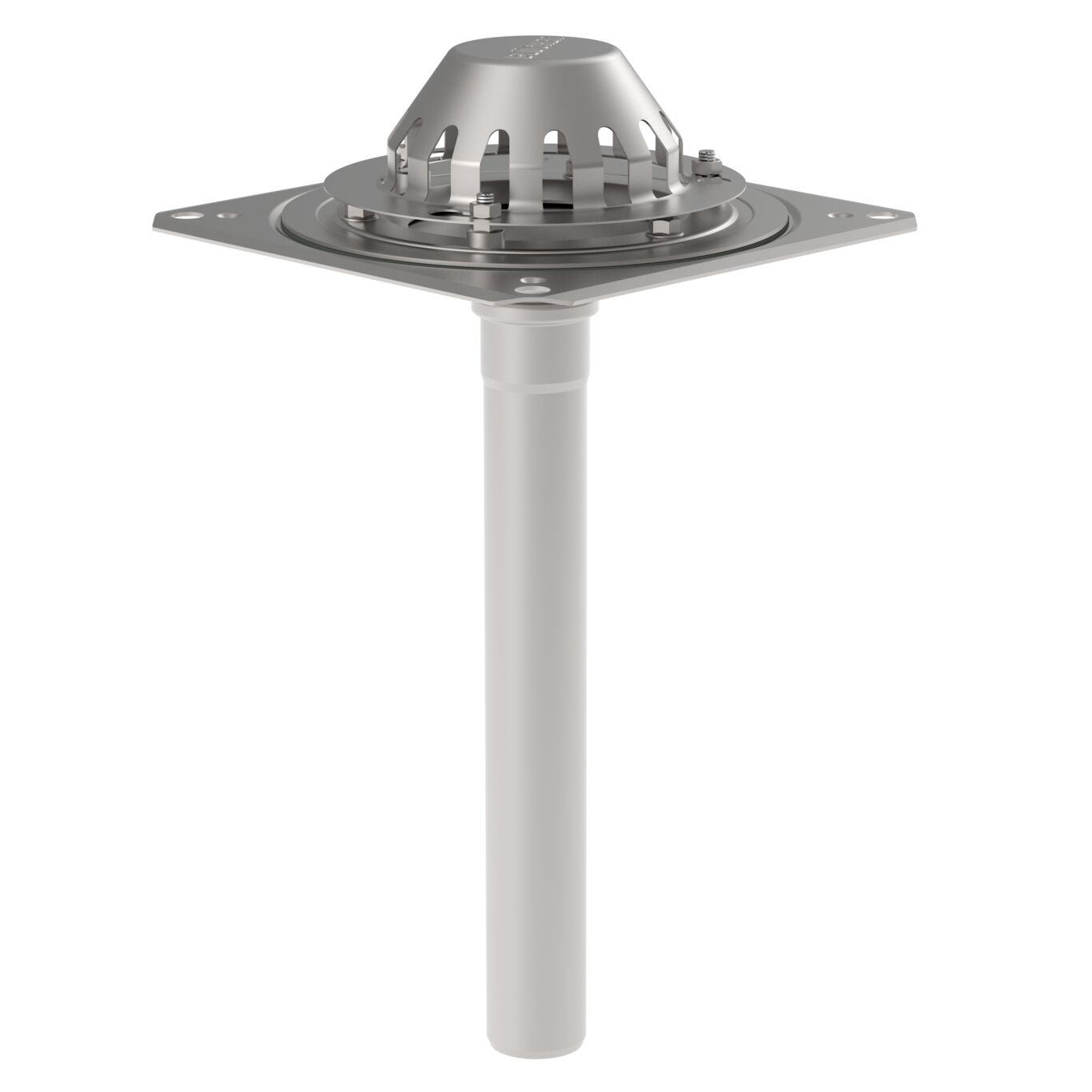 Drain for gravity-single ply membrane - BLÜCHER
