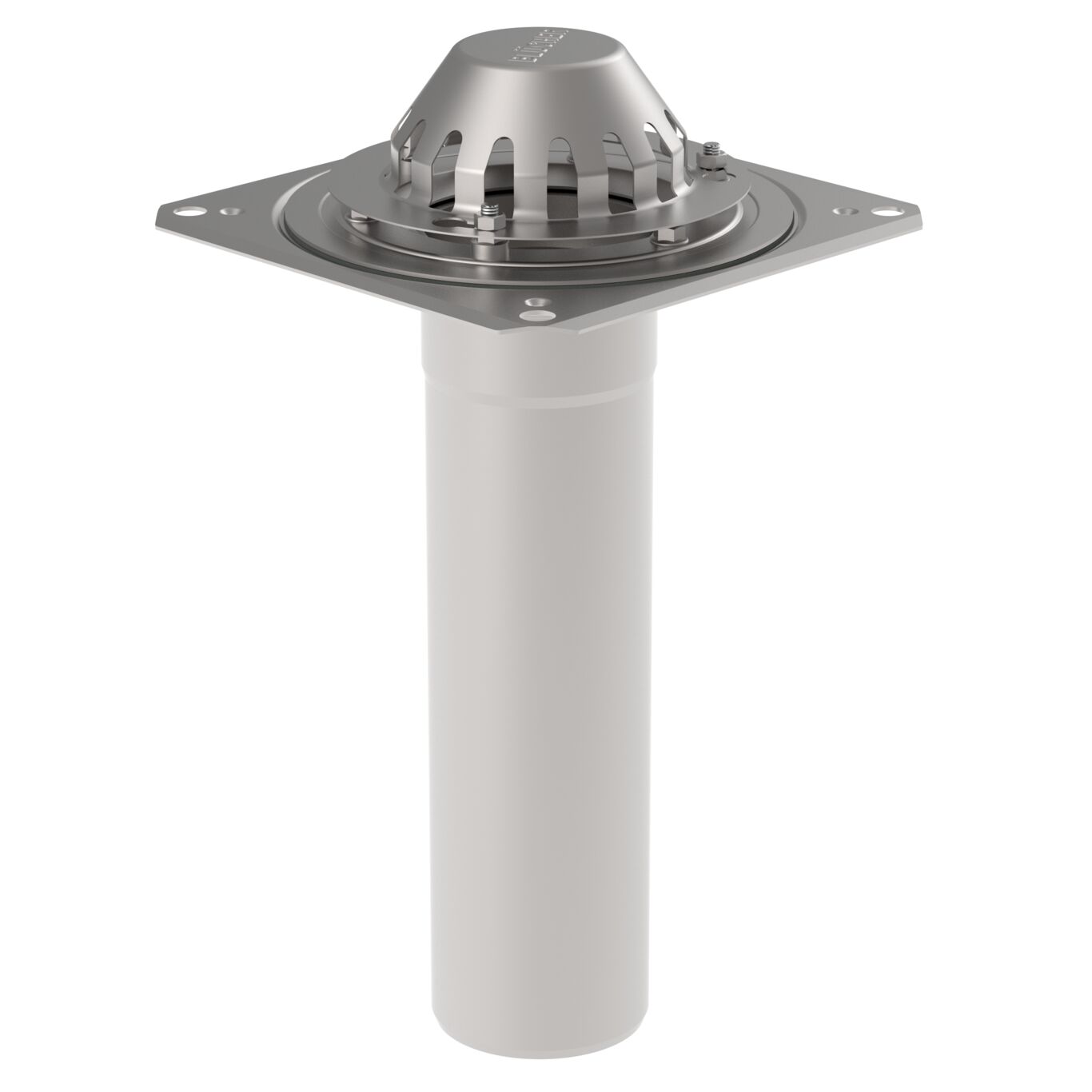 Drain for gravity-single ply membrane - BLÜCHER